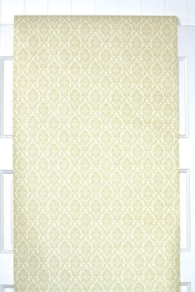 1970s Floral Damask Vintage Wallpaper – Hannah's Treasures Vintage ...
